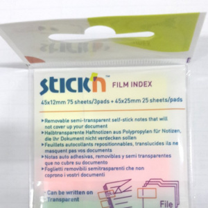 STICK'N NEON FILM INDEX NOTES #21051