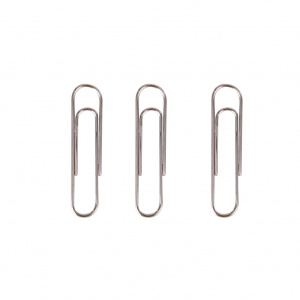 DELI E39712 SILVER PAPER CLIPS 33MM 100s